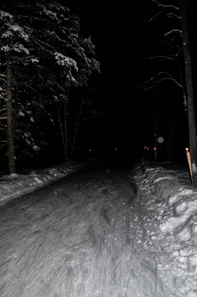 Fire and Ice night in Arrowhead Provincial Park - Simply Blessed Shy