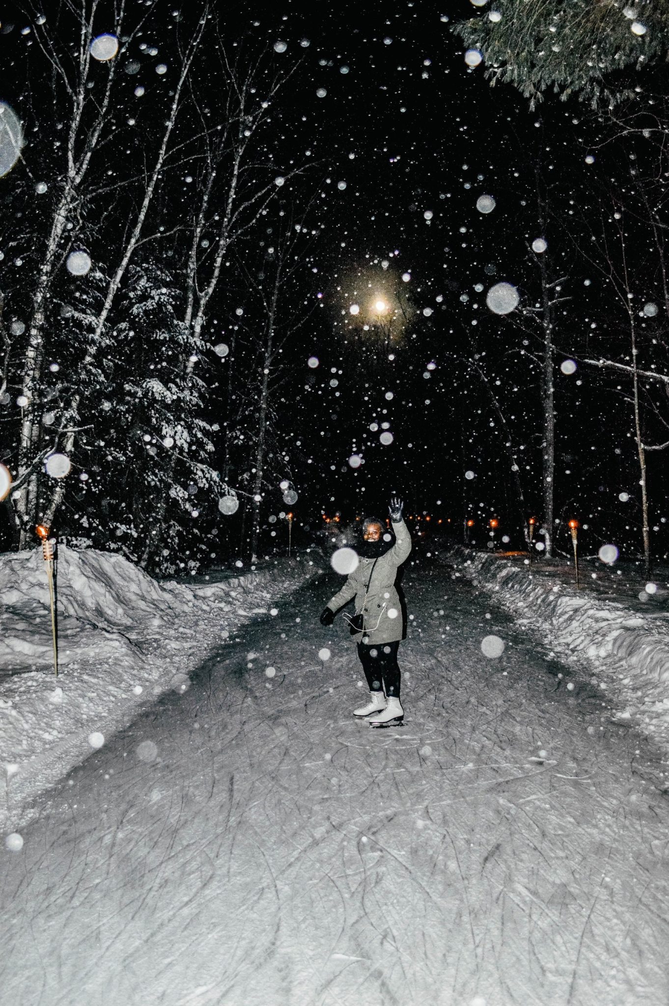 Fire and Ice night in Arrowhead Provincial Park - Simply Blessed Shy