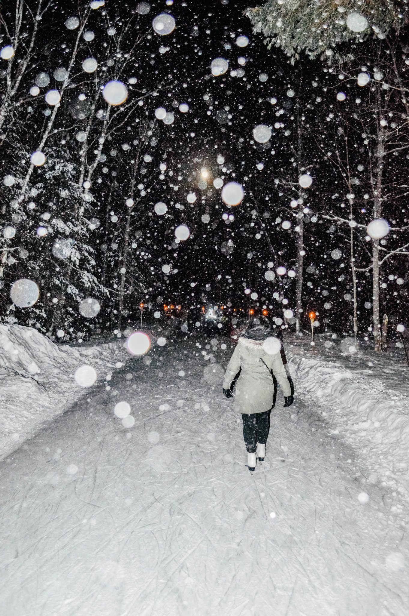Fire and Ice night in Arrowhead Provincial Park - Simply Blessed Shy