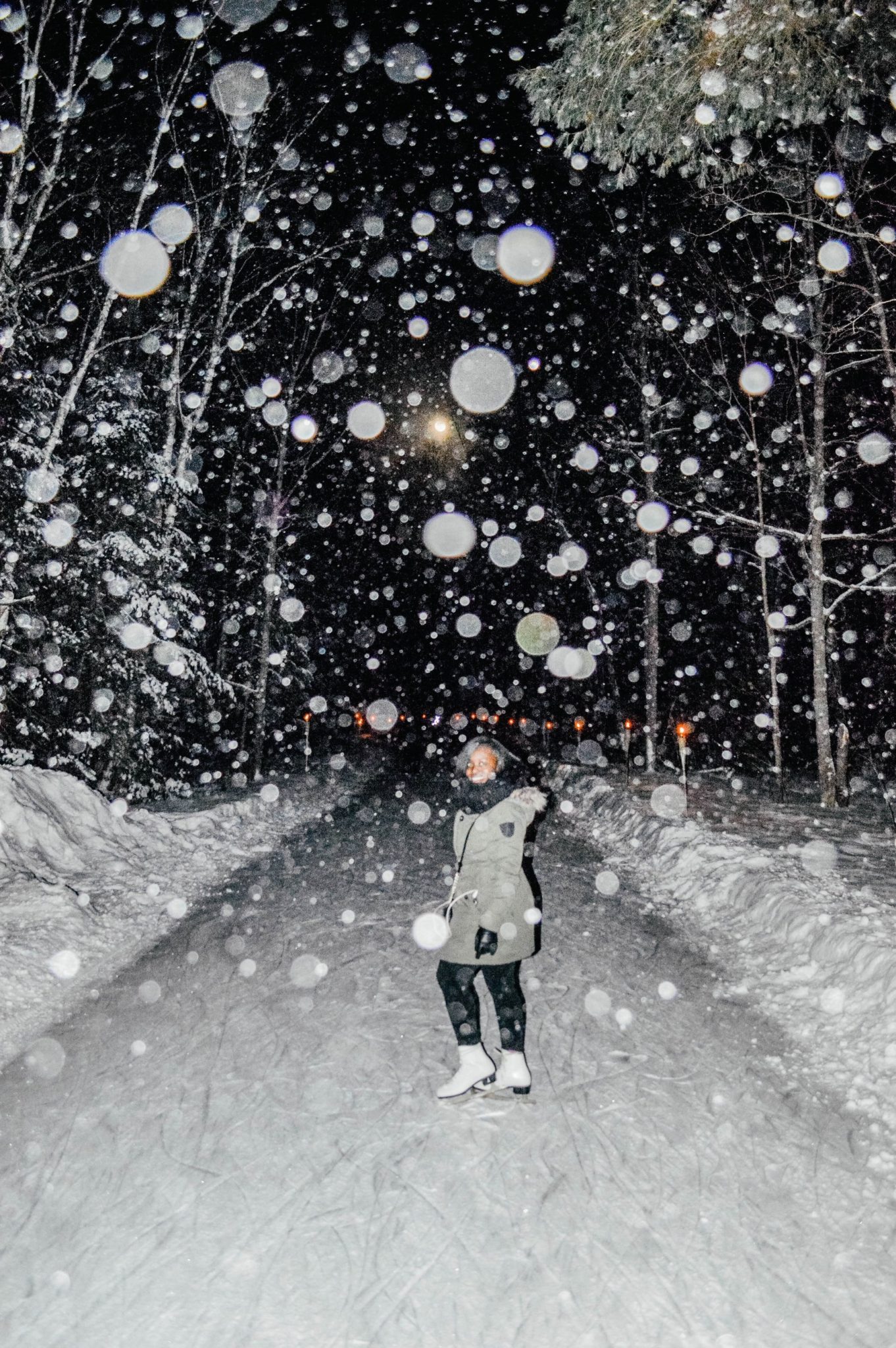 Fire and Ice night in Arrowhead Provincial Park - Simply Blessed Shy