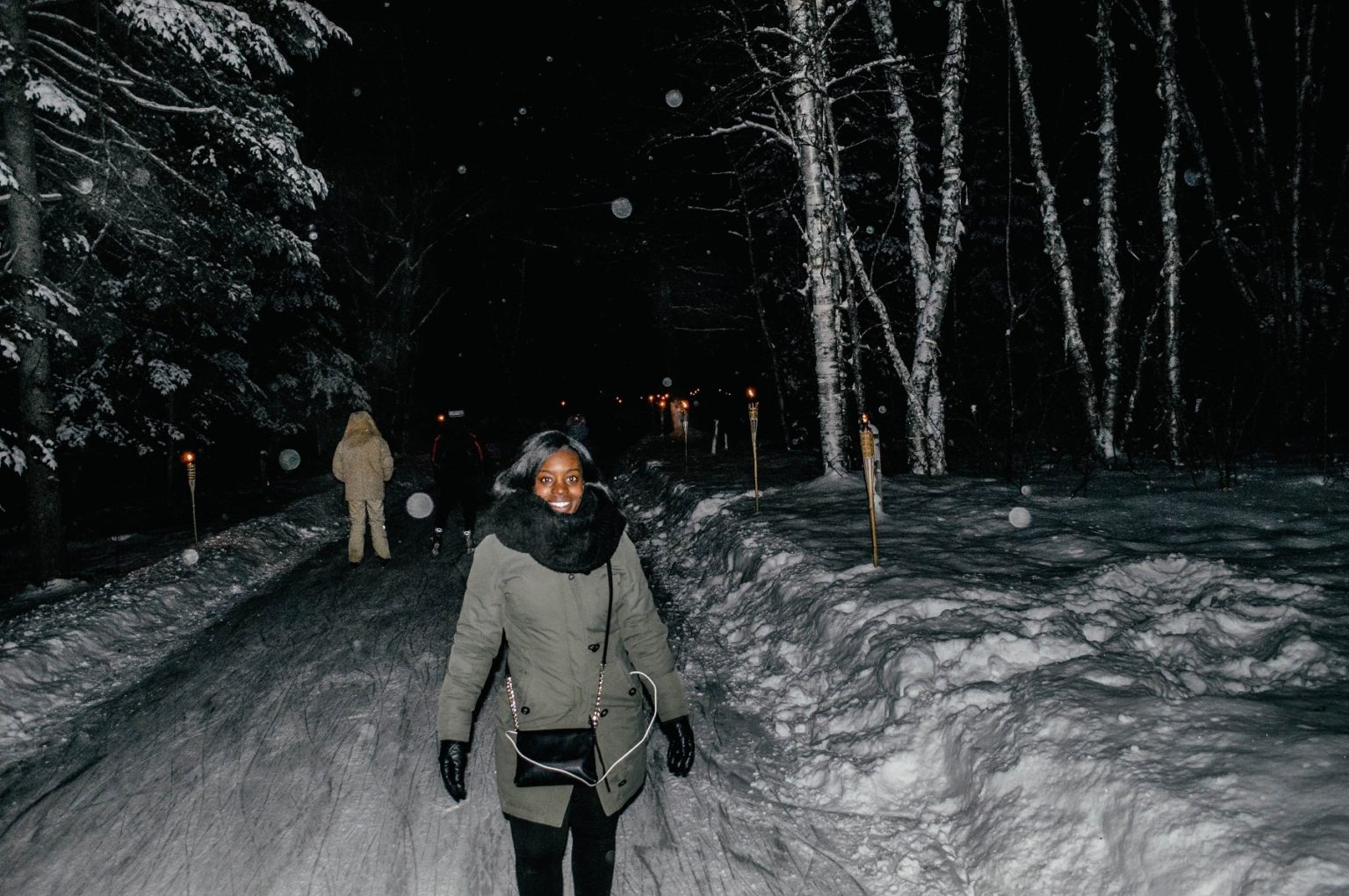Fire and Ice night in Arrowhead Provincial Park - Simply Blessed Shy