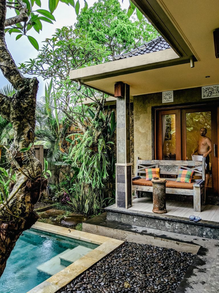 Staying at a private villa in Ubud, Bali - Simply Blessed Shy