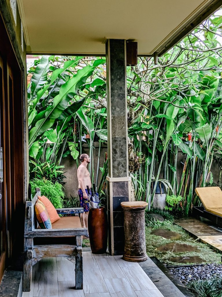 Staying at a private villa in Ubud, Bali - Simply Blessed Shy